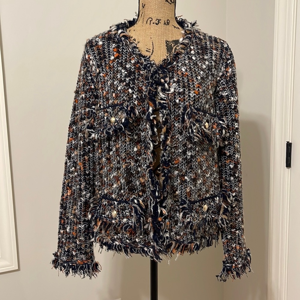 Boutique Knit Blazer - Gem